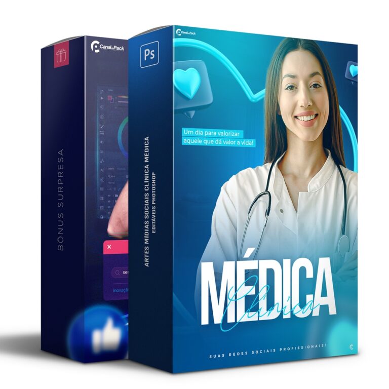 Pack 410 Artes editáveis clínica médica, Médico , Saúde Photoshop+Bônus ...